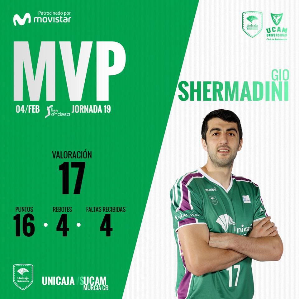 შერმადინი MVP და “უნიკახასგან” ძლეული “მურსია” - GBF.GE