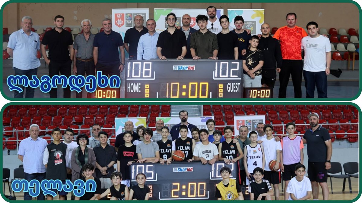 რეგიონების განვითარების პროექტის ფარგლებში თანამედროვე ტაბლოები თელავისა და ლაგოდეხის ...